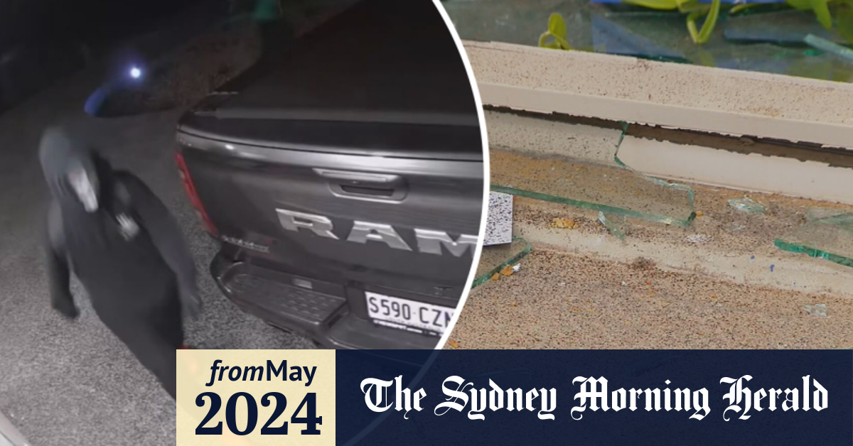 Video Footage Of Alleged Adelaide Crime Spree Captured On Camera